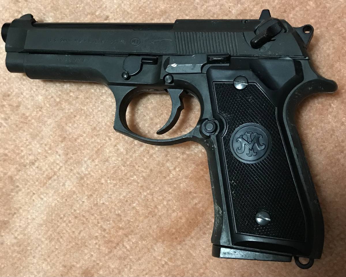 【傷や汚れあり】モデルガン ベレッタ U.S.9mm M9-P.BULLET-65490 ASSY 9346442-65490 MARUSIN マルシン トイガン 汚れあり、動作未確認ですの ...