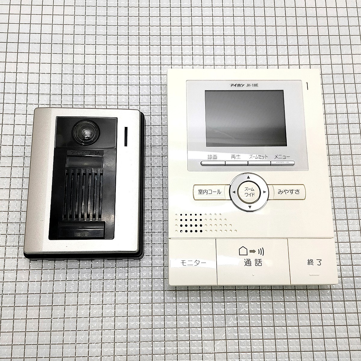 【目立った傷や汚れなし】アイホン 録画機能付テレビドアホンセット JHS-1AE-T/JH-1ME-T&JH-DAの落札情報詳細 - ヤフオク落札価格検索 オークフリー