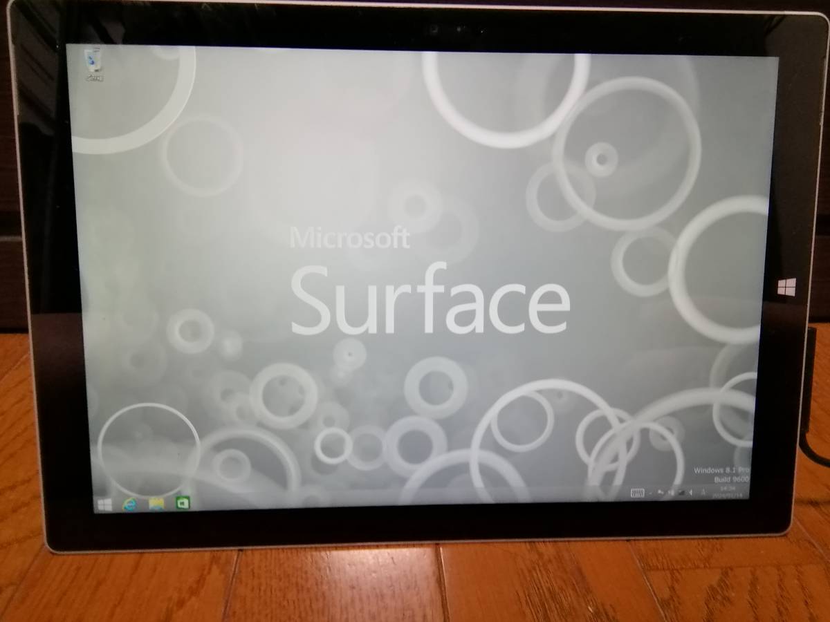 【やや傷や汚れあり】【1円出品】Surface Pro3 QF2-00014(Windows8.1Pro_SSD128GB_Core i5 ...