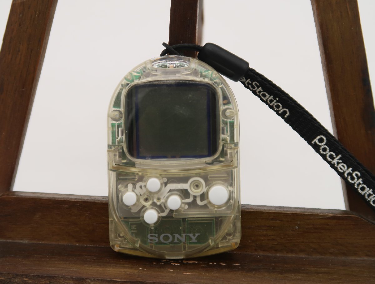 【目立った傷や汚れなし】SONY PocketStation ソニー ポケットステーション 動作未確認 クリアボディの落札情報詳細 ...