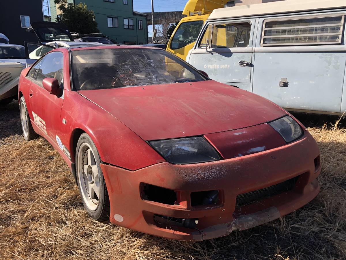 【走行距離 ？km】平成2年式 日産CZ32改 フェアレディZ VG30 5速 3.1Lボアアップ JUNオートメカニックチューニング 一時 ...