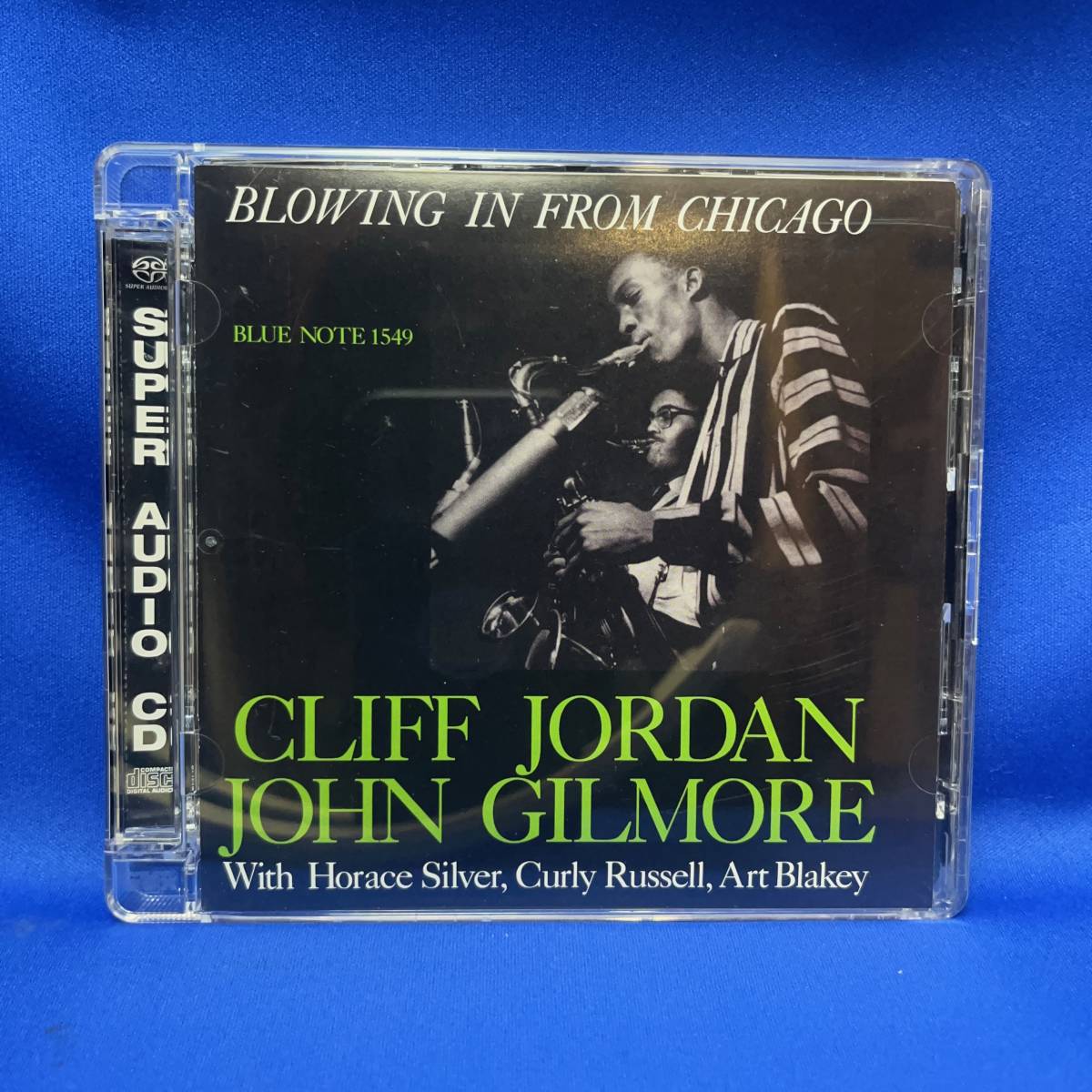 【やや傷や汚れあり】Cliff Jordan & John Gilmore / Blowing In From Chicago / Blue ...