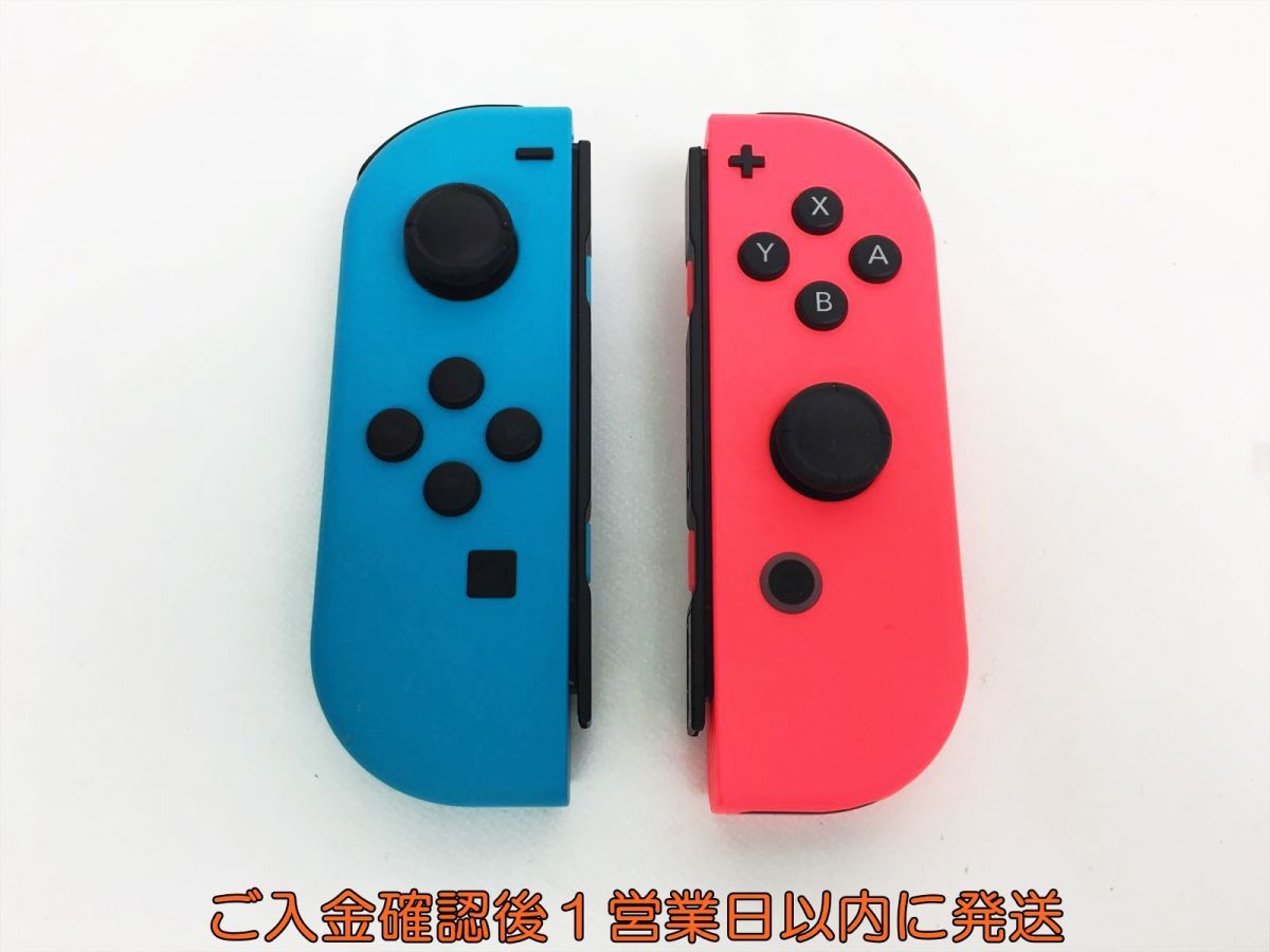 【目立った傷や汚れなし】【1円】任天堂 純正 Nintendo Switch Joy-con 左右セット L R ネオンブルー/ネオンレッド 動作確認済 L05-311ek/F3の落札情報詳細 ...