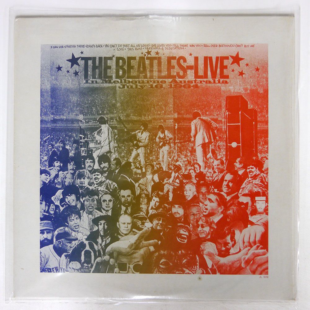 【やや傷や汚れあり】米 ブート BEATLES/LIVE IN MELBOURNE AUSTRALIA JULY 16, 1964 ...