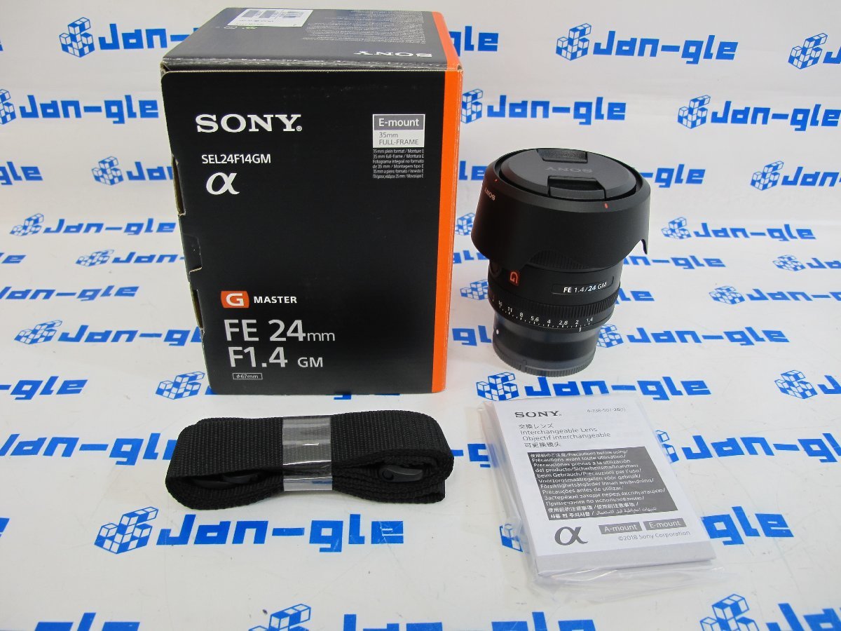 【目立った傷や汚れなし】美品 SONY FE 24mm F1.4 GM SEL24F14GM 「α Eマウント」単焦点レンズ 1円スタート ...