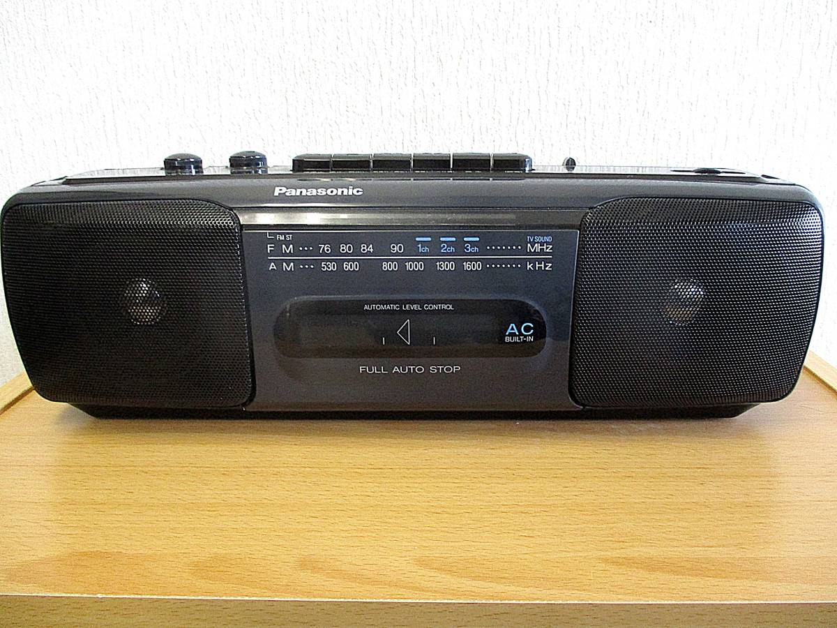 【傷や汚れあり】Panasonic パナソニック RX-FS21 ステレオラジオ カセットレコーダー オーディオ機器 の落札情報詳細 - Yahoo!オークション落札価格検索 オークフリー