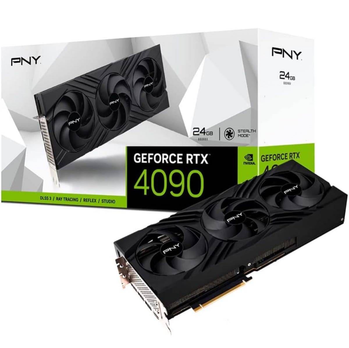 【未使用】PNY ピーエヌワイ GeForce RTX4090 24GB VERTO LED 3FAN グラフィックスボード VCG409024TFXPB1 VD8270の落札情報詳細 ...