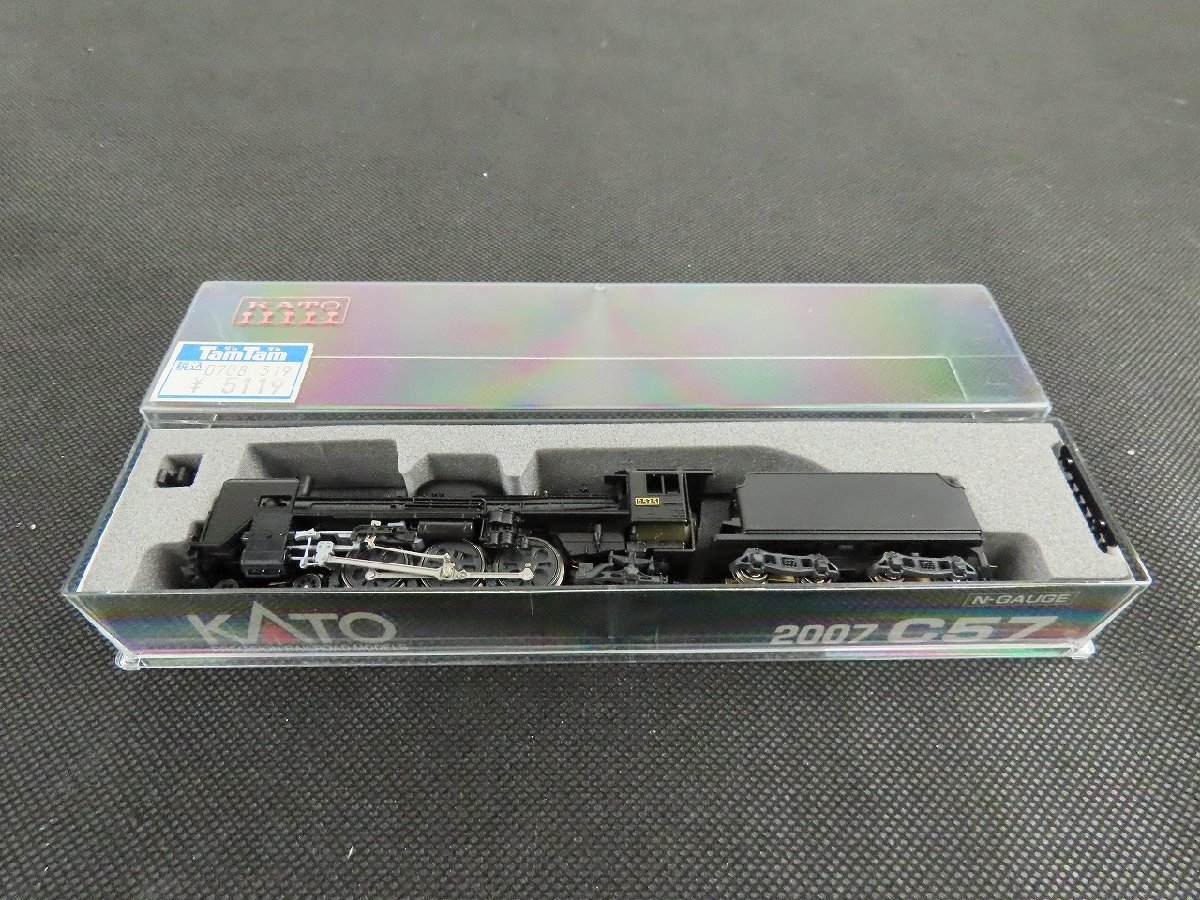 【傷や汚れあり】 Y185/KATO/2007 C57/Nゲージ/鉄道/カトー/難あり/1円～の落札情報詳細 - Yahoo!オークション落札価格検索 オークフリー