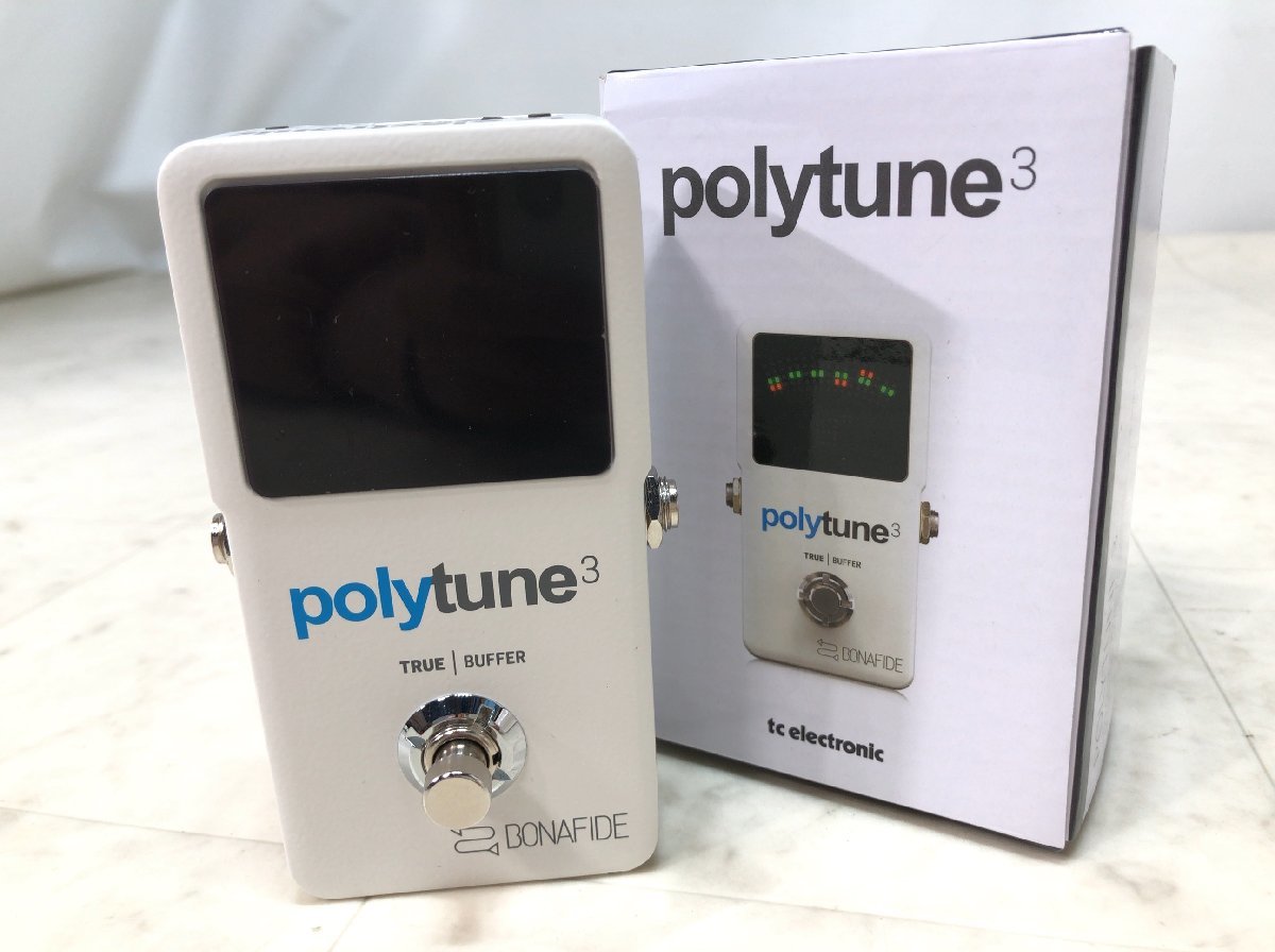 【目立った傷や汚れなし】TC ELECTRONIC Polytune 3 ポリフォニック チューナー F014T959の落札情報詳細 - ヤフオク落札価格検索 オークフリー