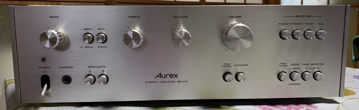 【目立った傷や汚れなし】Aurex SB-410 動作品の落札情報詳細 - Yahoo!オークション落札価格検索 オークフリー