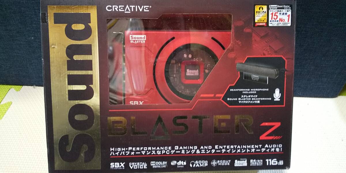【傷や汚れあり】★☆Creative Sound Blaster Z SBX中古品☆★の落札情報詳細 - ヤフオク落札価格検索 オークフリー