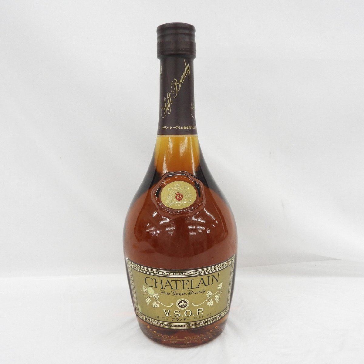 【未使用】1円～【未開栓】KIRIN キリンシーグラム CHATELAIN シャトラン VSOP ブランデー 720ml 40％ 11511670 0305の落札情報詳細 - Yahoo ...