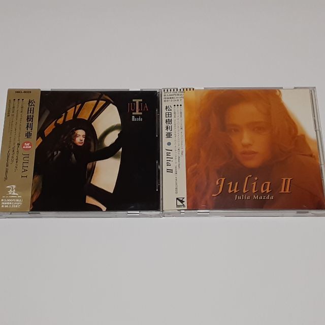 【やや傷や汚れあり】CD 松田樹利亜 JULIA Ⅰ JULIA Ⅱの落札情報詳細 - Yahoo!オークション落札価格検索 オークフリー
