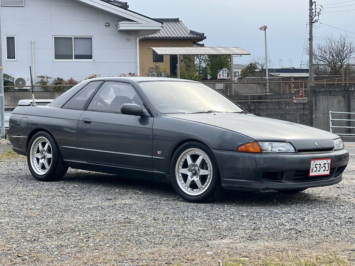 【走行距離 95,560 km】ワンオーナー車 スカイライン クーペ E-HCR32 GTS-t タイプM 純正5速マニュアル 平成5年式 ターボエンジン RB20DET R32 GT-Rの ...