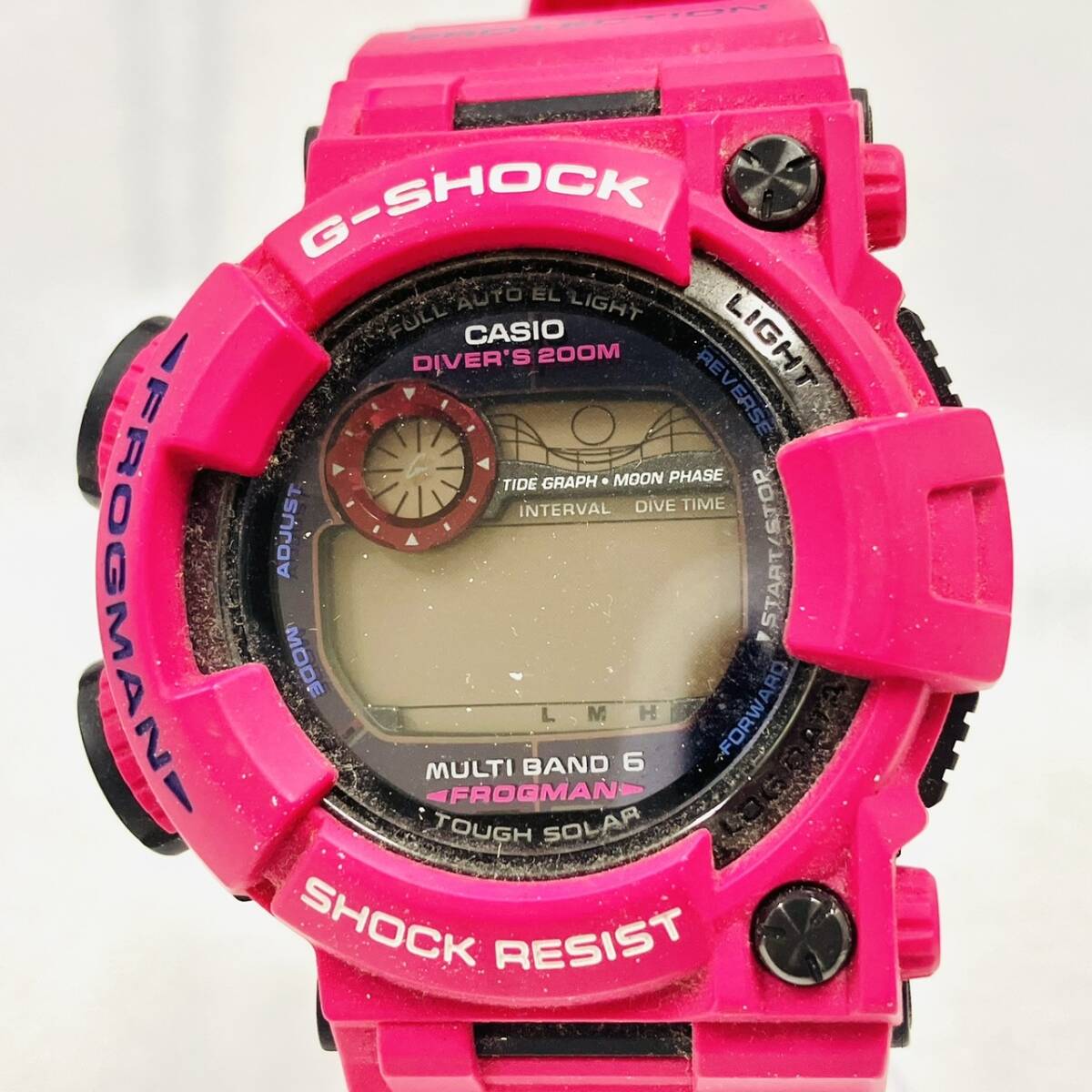 【傷や汚れあり】D011-W6-969 CASIO カシオ G-SHOCK Gショック GWF-1000SR-4JF 腕時計 時計 ...