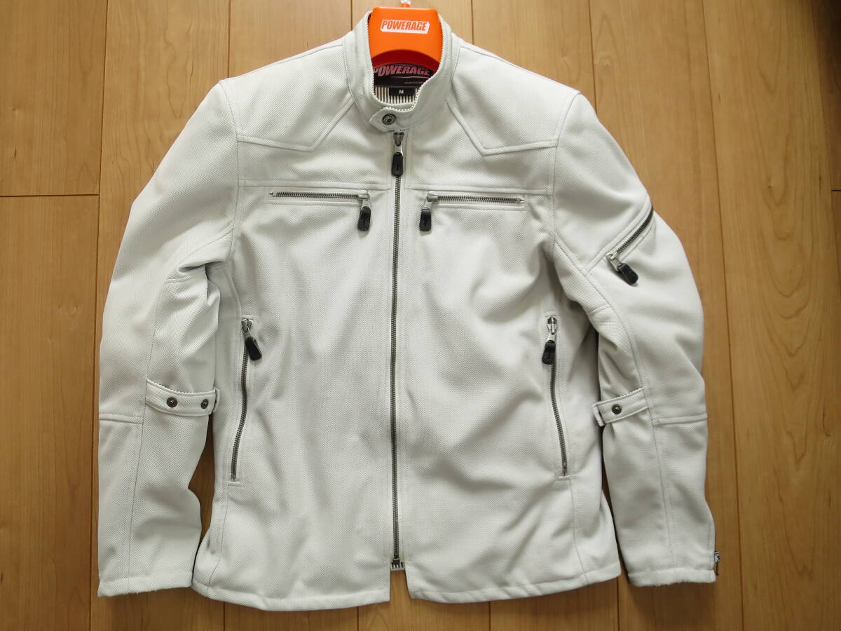 【目立った傷や汚れなし】★送料込！ POWERAGE フルメッシュジャケット アーリーライダース PJ-21104 サイズMの落札情報詳細 ...