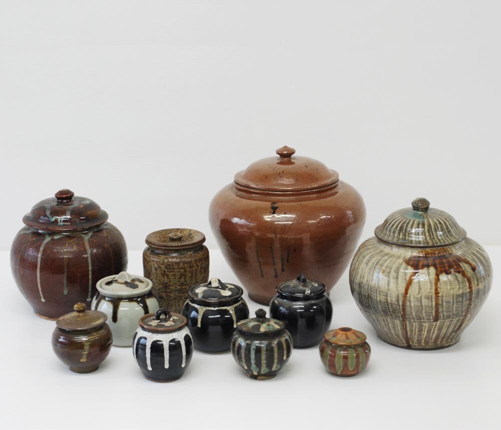 【やや傷や汚れあり】丹波立后焼 蓋付 壷 小壺 まとめて 11点セット 古陶磁器 [G701]の落札情報詳細 - Yahoo!オークション落札価格検索 オークフリー