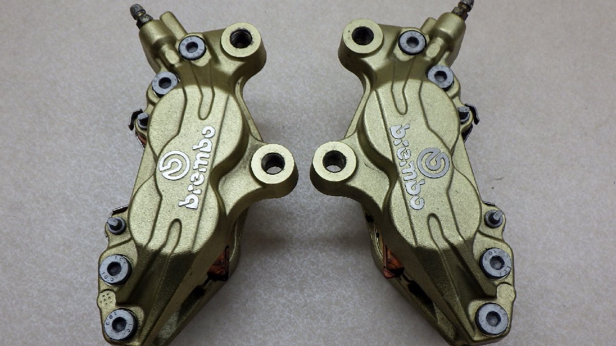 【傷や汚れあり】A951 モンスターS4R ブレンボ 4potキャリパー左右 brembo ドゥカティ DUCATI MONSTERの落札情報 ...