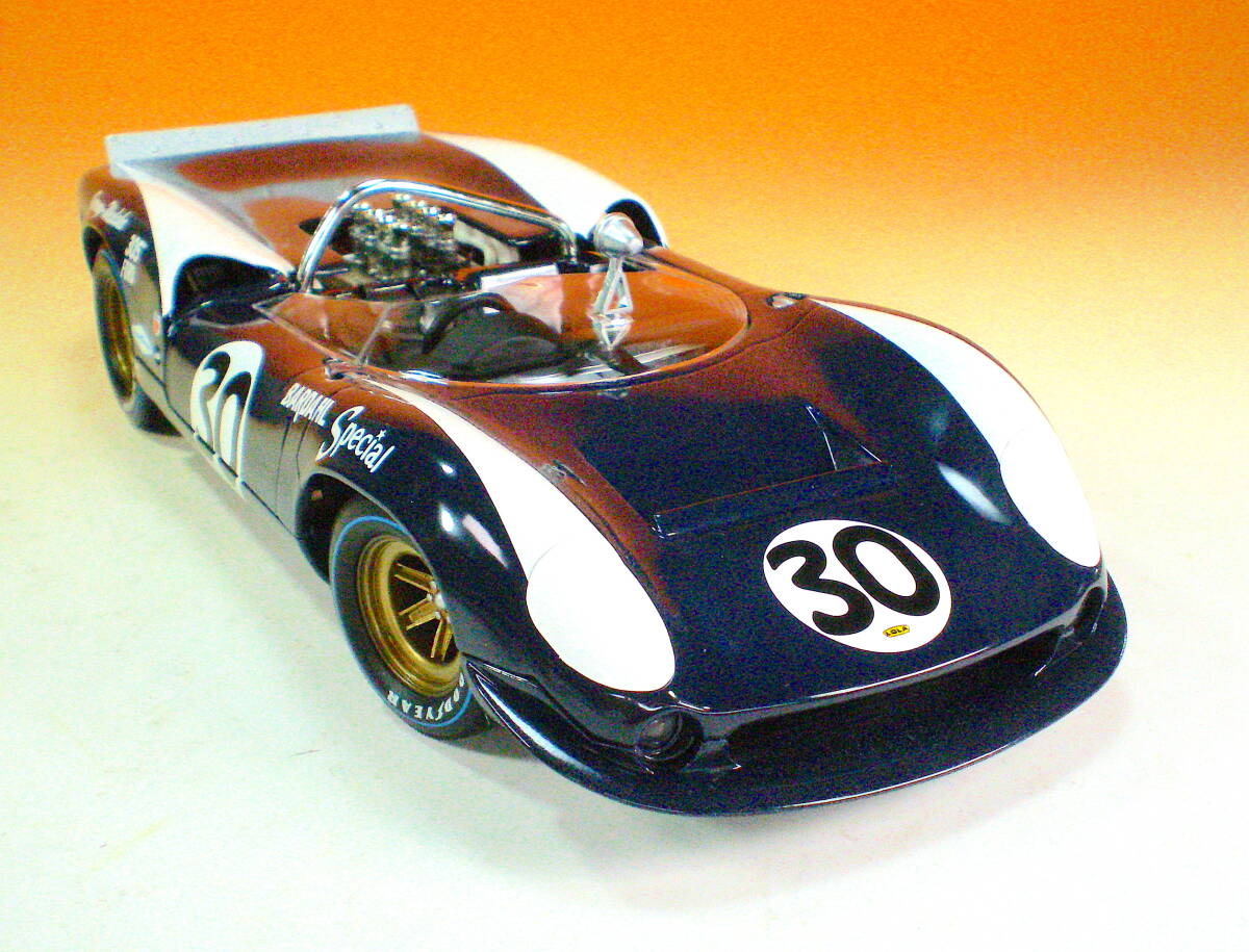 【やや傷や汚れあり】難有り GMP 1/18 LOLA T70 SPYDER #30 Dan Gurney BARDAHL Special ...