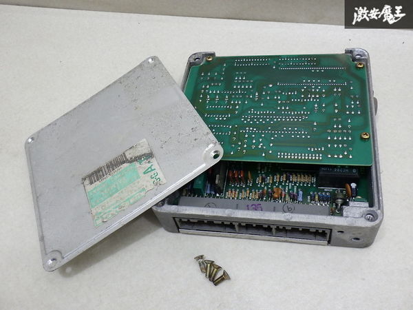 【やや傷や汚れあり】【保証付】 トヨタ 純正 GX81 マーク2 クレスタ チェイサー 1G-GE AT ノーマル エンジンコンピューター 89661-22270 ECU CPU 即納 棚21 ...