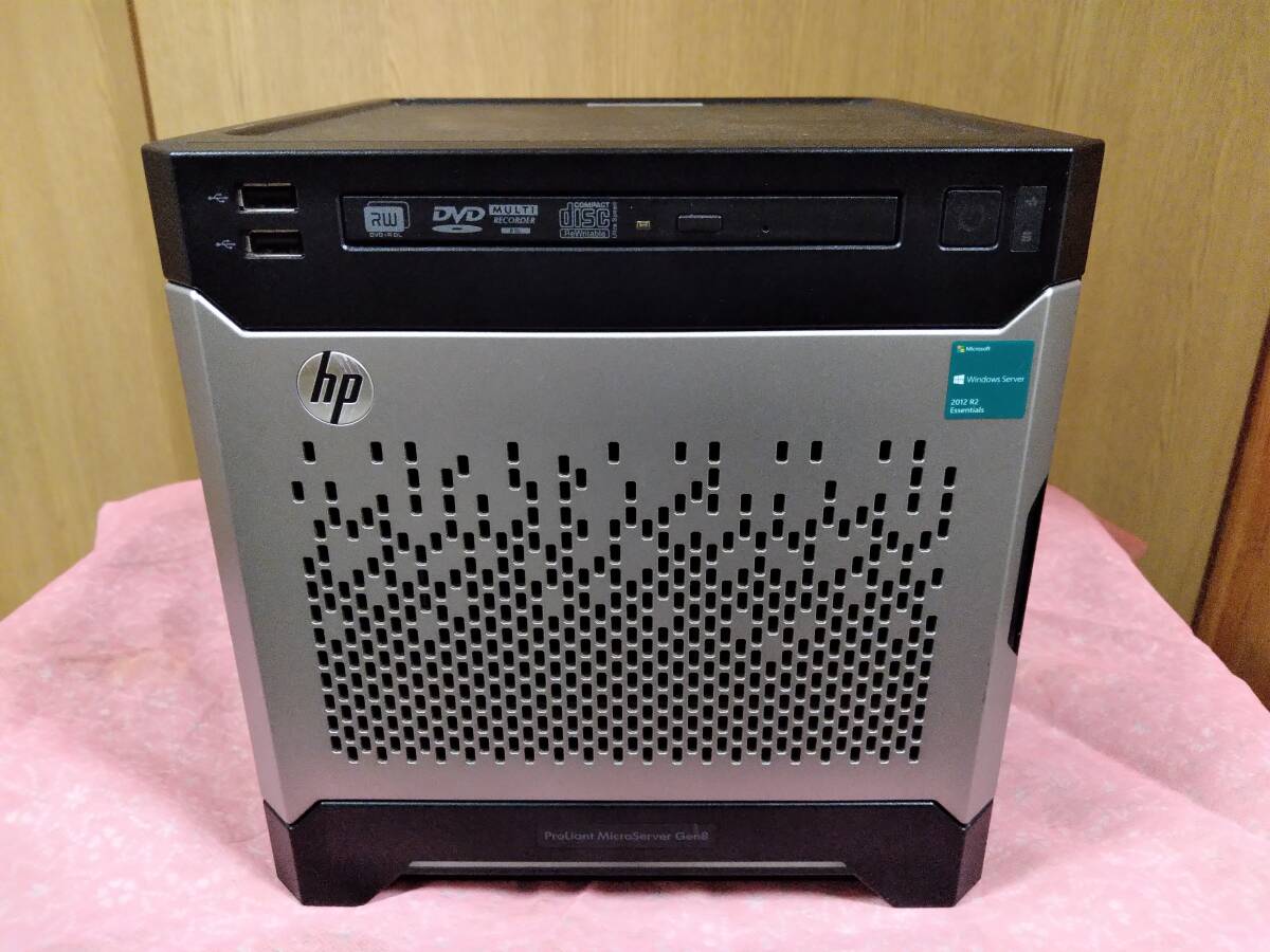 【やや傷や汚れあり】HP ProLiant MicroServer Gen8 / CPU E3-1220L V2 / メモリ 8G / HDDなしの落札情報詳細 - ヤフオク落札価格検索 オークフリー