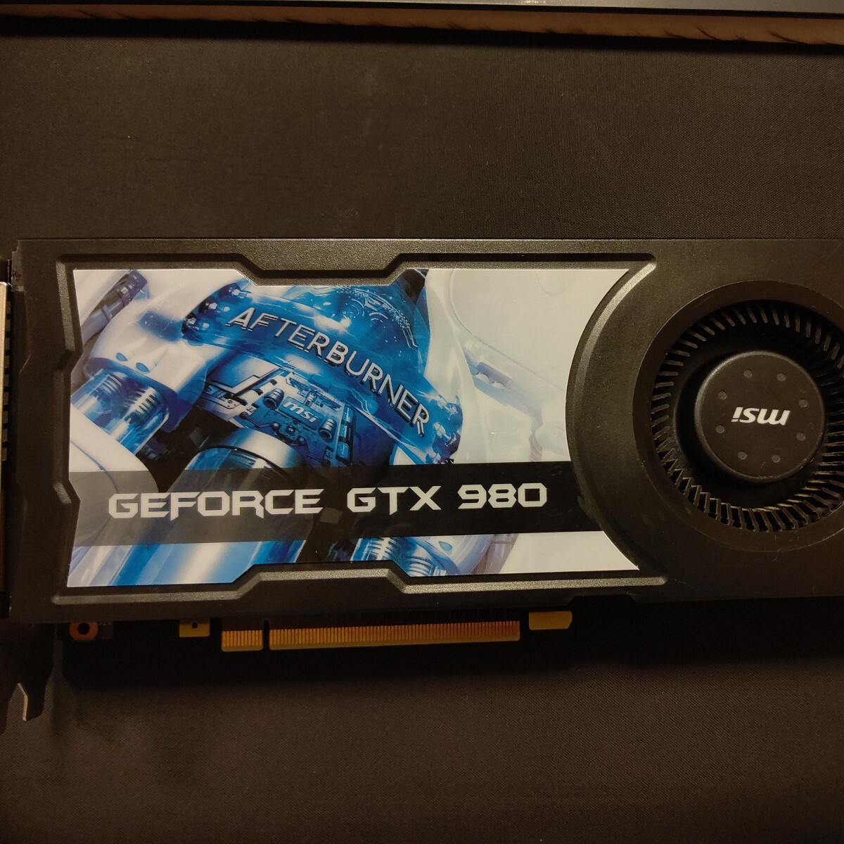 【やや傷や汚れあり】【中古品】MSI GeForce GTX 980 4GD5 V1 動作確認済み 本体のみ グラフィックボードの落札情報詳細 - ヤフオク落札価格検索 オークフリー