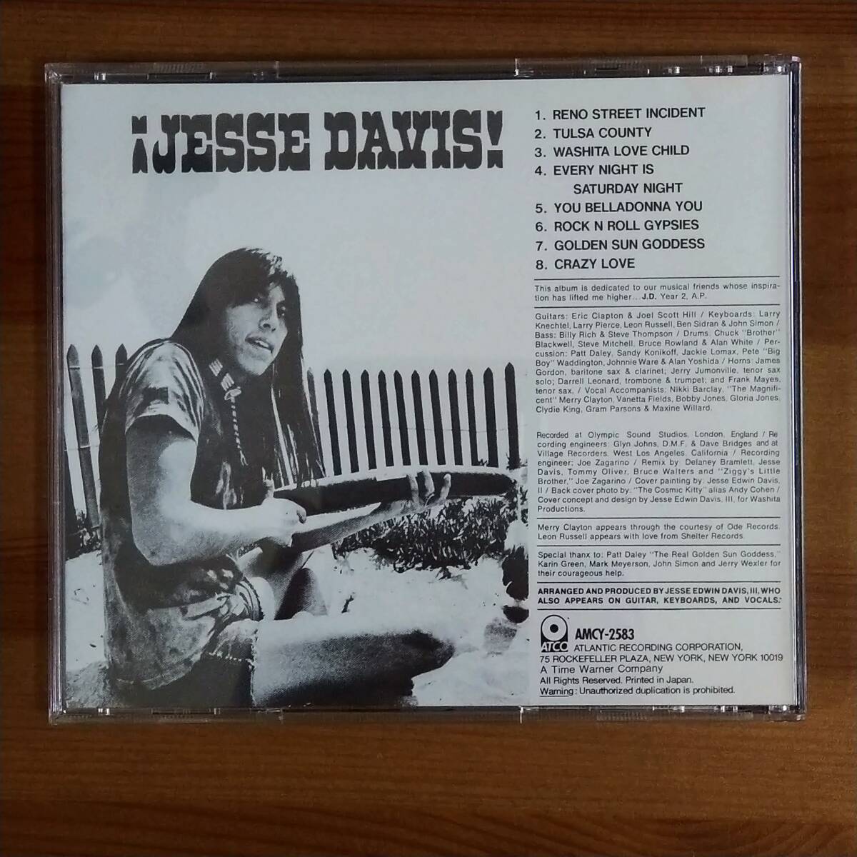 【目立った傷や汚れなし】CD : Jesse Davis / Jesse Davisの落札情報詳細 - Yahoo!オークション落札価格検索 オークフリー