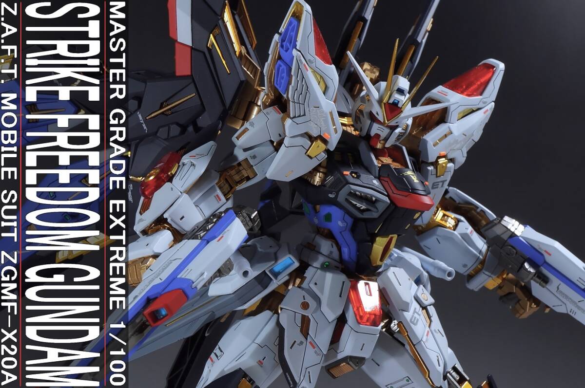 【未使用】1円スタート MGEX 1/100 ストライクフリーダムガンダム 専用 光の翼 エフェクトパーツ ハンドメイド検(PG MG RG RE HGガンプラ 完成品）の落札情報詳細 ...