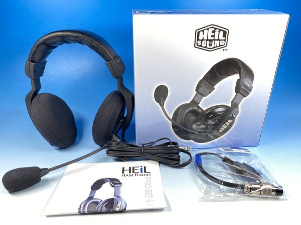 【未使用】新品 HEIL SOUND PRO SET IC ICOM用 AD-1-iC 付 ヘッドフォンマイク ヘッドセット ヘイルサウンド ...