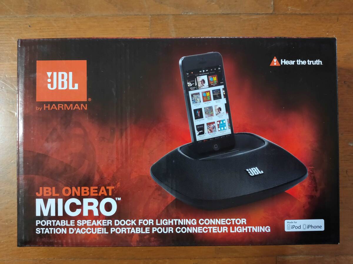 【未使用】JBL 「 JBL ONBEAT MICRO 」 PORTABLE SPEAKER DOCKの落札情報詳細 - ヤフオク落札価格検索 ...