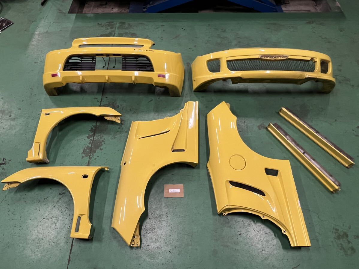 【傷や汚れあり】幻の一品 極上 MR-S MRS ZZW30 100台 限定車 VM180 純正 オプション TRD ワイドボディキット フルセット エアロ 左 右 検 前期 後期 トムスの ...