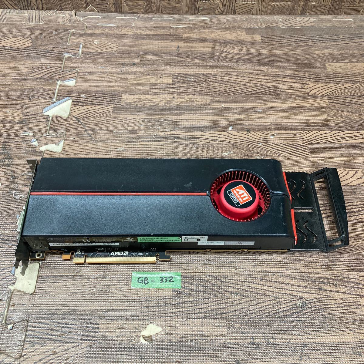 【傷や汚れあり】GK 激安 GB-332 グラフィックボード ATI RADEON HD5870 ATI-102-C0010(B) CN-02XTG4-32881-06P-40UR 認識.画像 ...