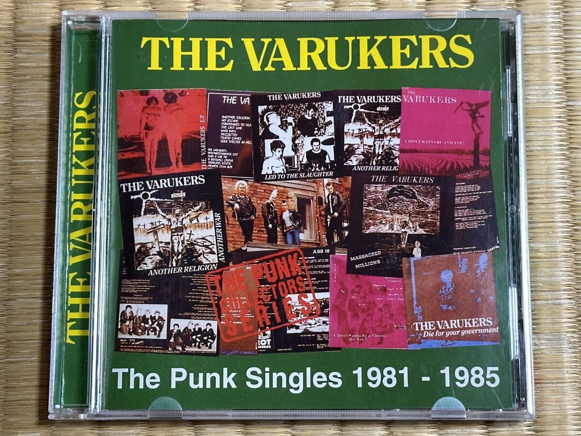 【目立った傷や汚れなし】THE VARUKERS punk singles 1981 - 1985 UKHC パンク天国 PUNK HARDCORE Oi ハードコア discharge ...