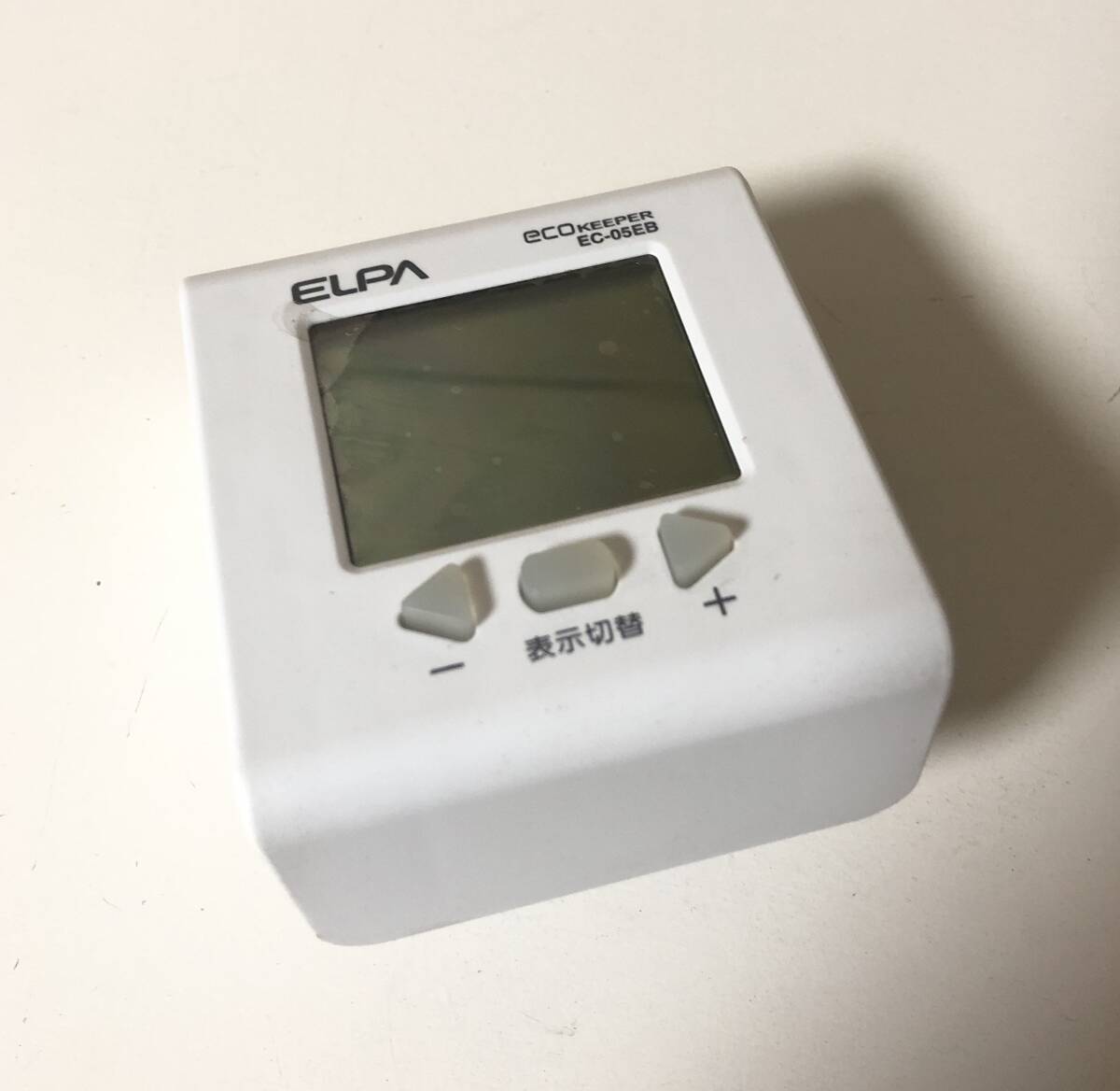 【やや傷や汚れあり】ELPA 簡易電力量計エコキーパー [EC-05EB]｜ECO KEEPER エルパ 電力量測定 電気料金測定の落札情報詳細 - ヤフオク落札価格検索 オークフリー