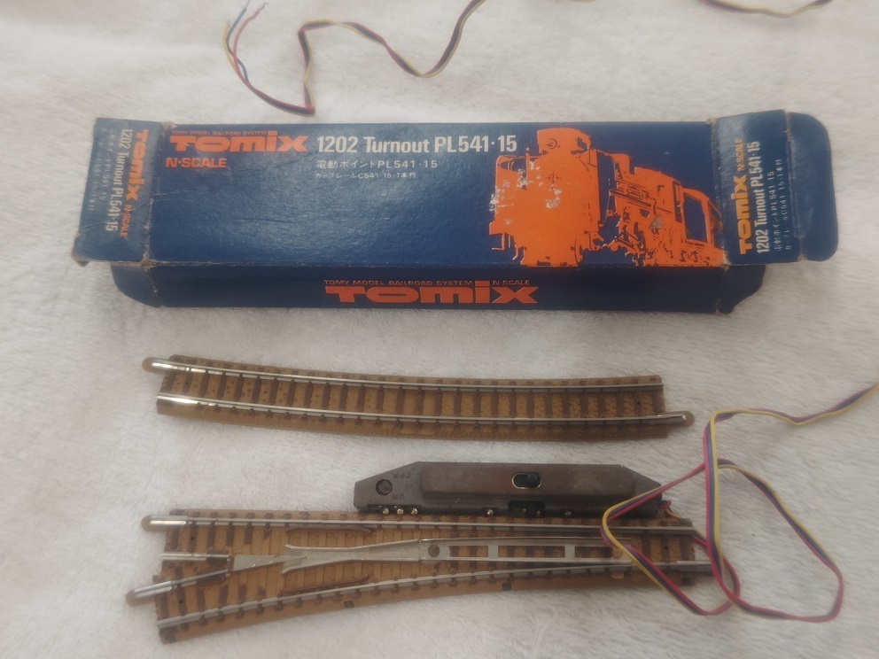 【やや傷や汚れあり】TOMIX 1202 電動ポイント PC 541-15の落札情報詳細 - ヤフオク落札価格検索 オークフリー