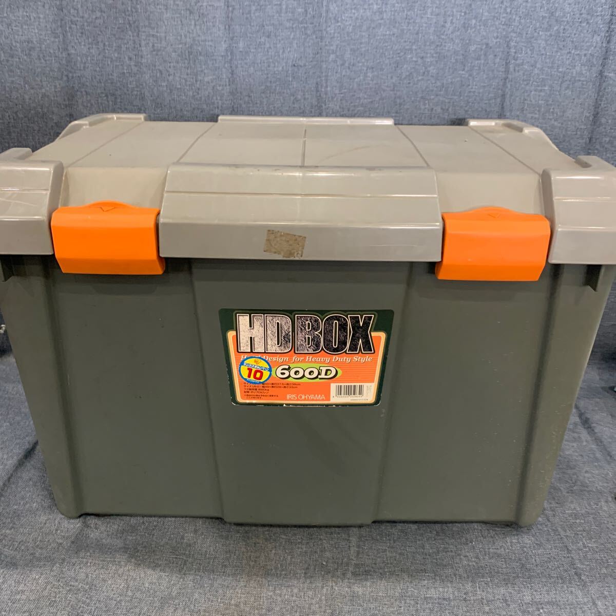 【傷や汚れあり】IRISOHYAMA アイリスオーヤマ HDBOX 工具箱 収納ケース 60×37.5×38 600D ごの落札情報詳細 ...