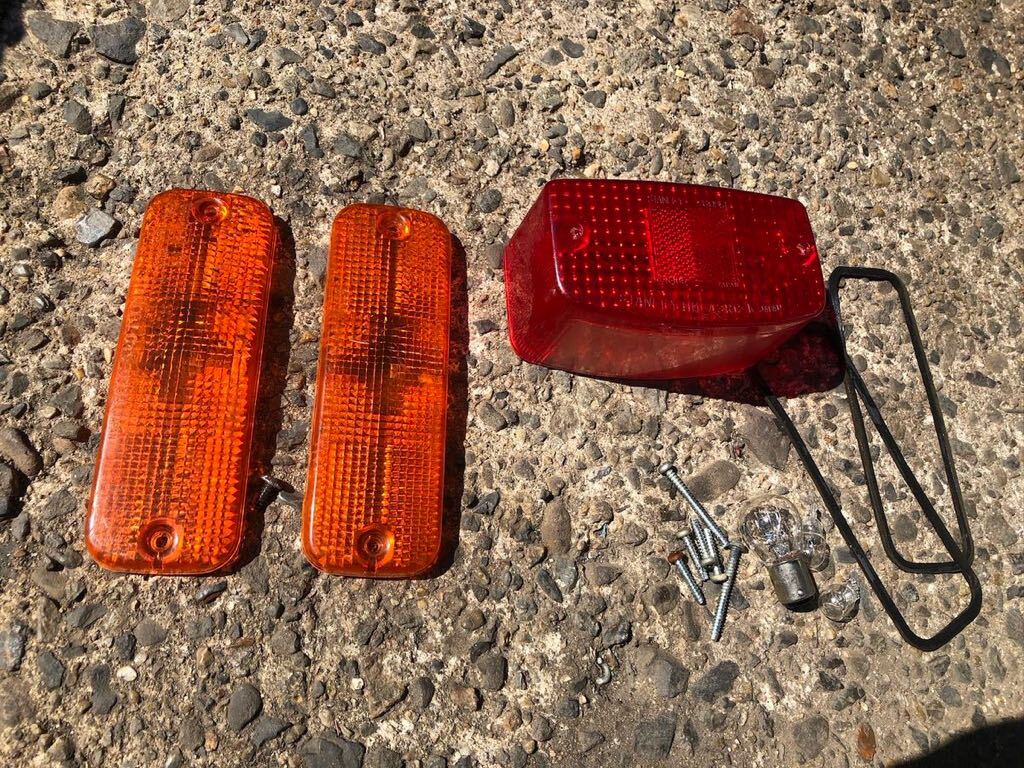 【やや傷や汚れあり】【53017】 ホンダ ジャイロUP TA01 (1109番台〜) リア テール ウィンカー レンズ 電球などはオマケの落札情報詳細 - Yahoo!オークション落札価格 ...