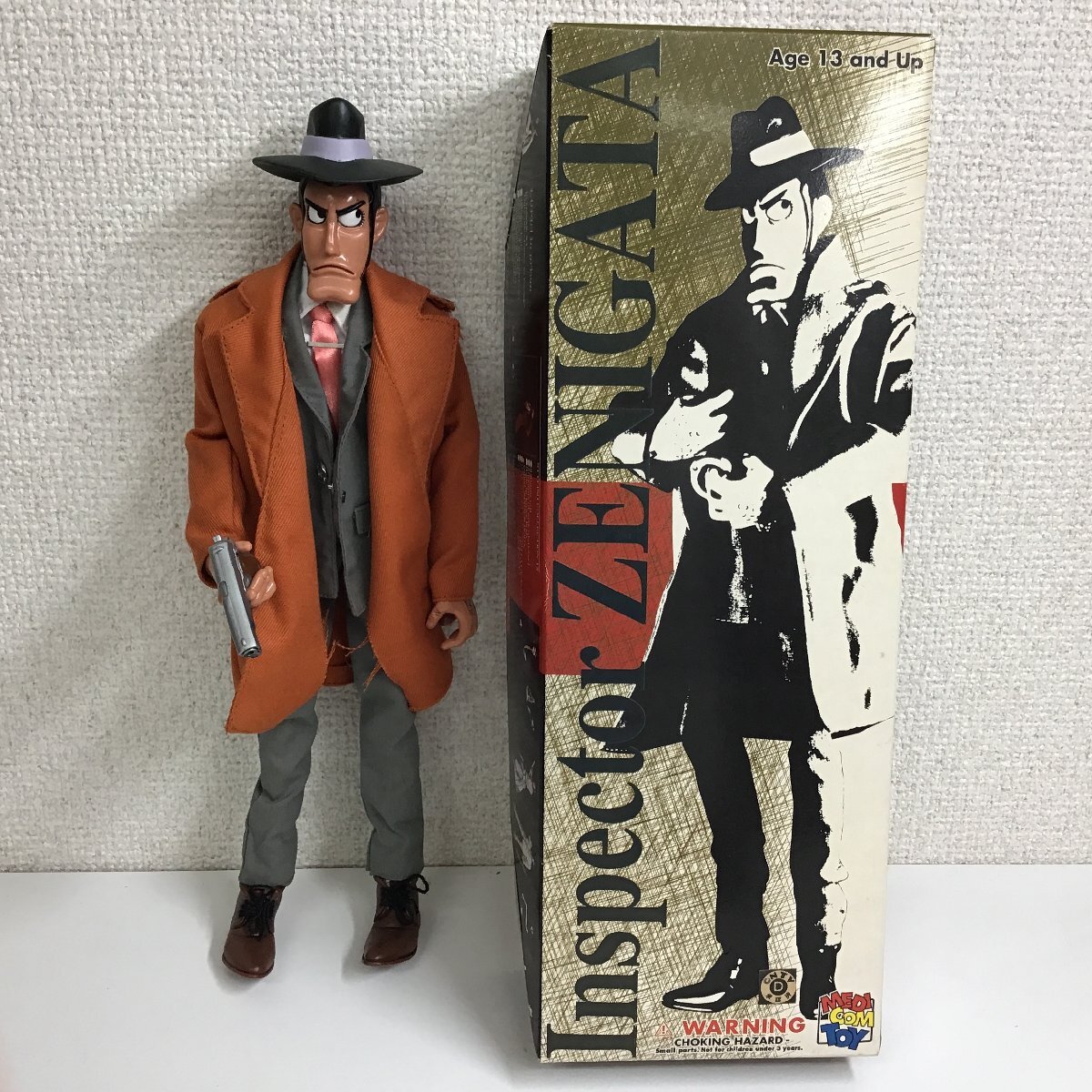 【やや傷や汚れあり】【高さ約29cm】メディコム・トイ STYLISH COLLECTION LUPIN THE 3rd Inspector ...