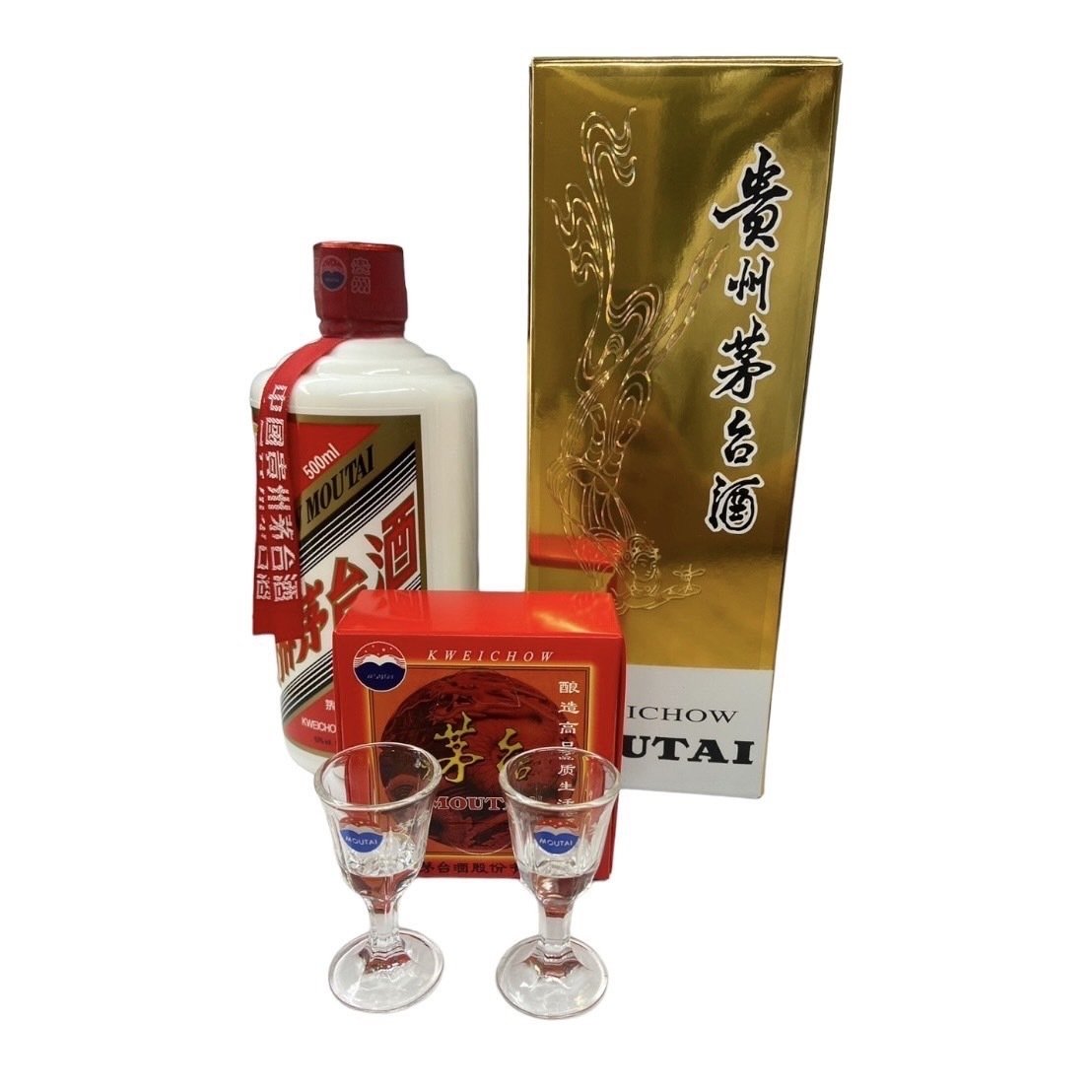 【未使用】⑤『未開栓 1円～』★新品★ 貴州茅台酒 マオタイ酒 五星麦 天女ラベル 2024 53％ 500ml 約960g ミニグラス付 中国 MOUTAIの落札情報詳細 - Yahoo ...