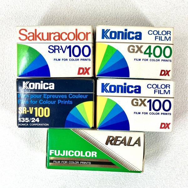 【未使用】1円〜 【新品・未使用】sakuracolor SR-V100 Konica GX400 SR-V100 GX100 ...