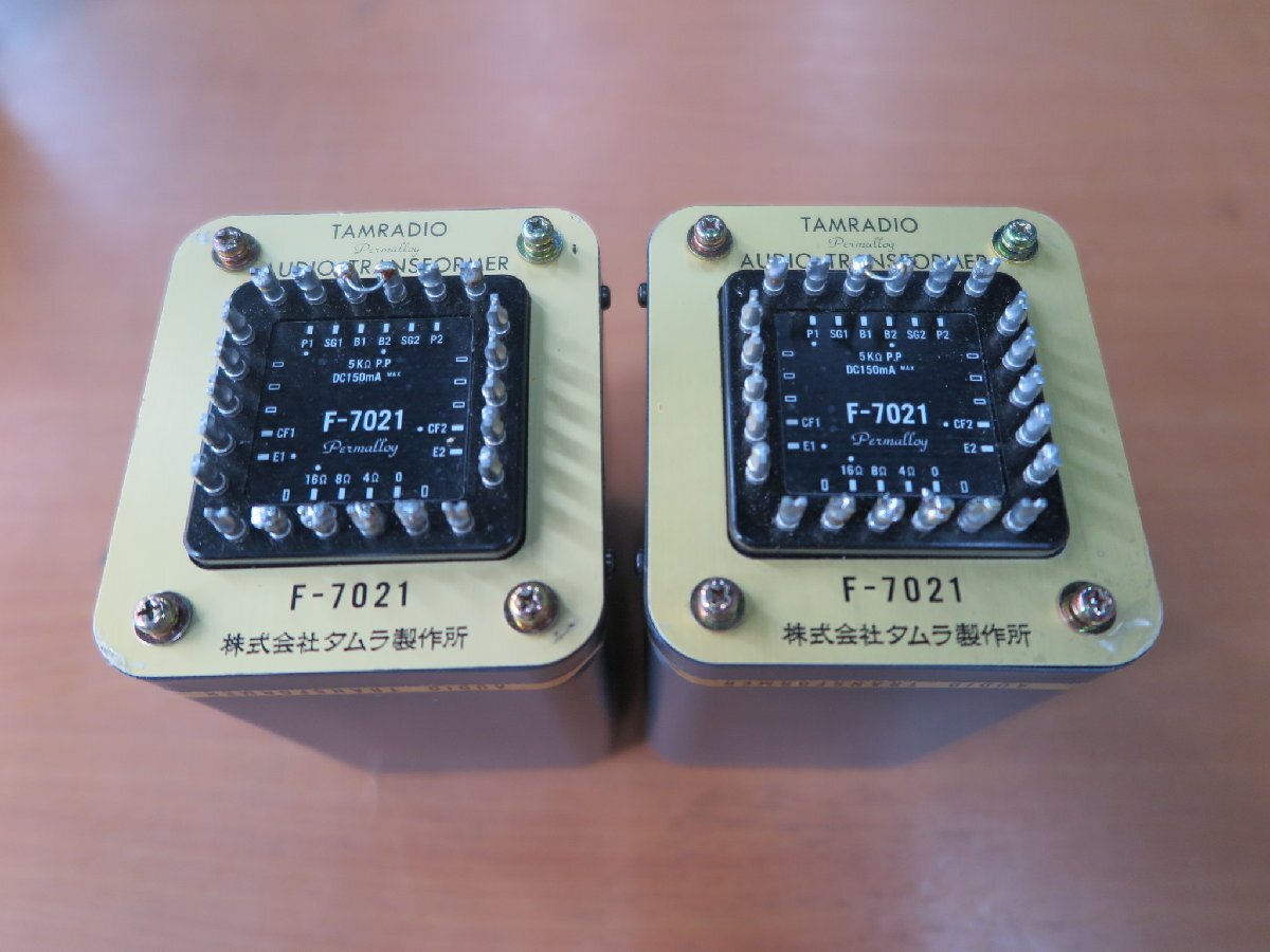 【中古】【1個】TAMURA F-7003 出力トランス アウトプット タムラの落札情報詳細 - ヤフオク落札価格検索 オークフリー
