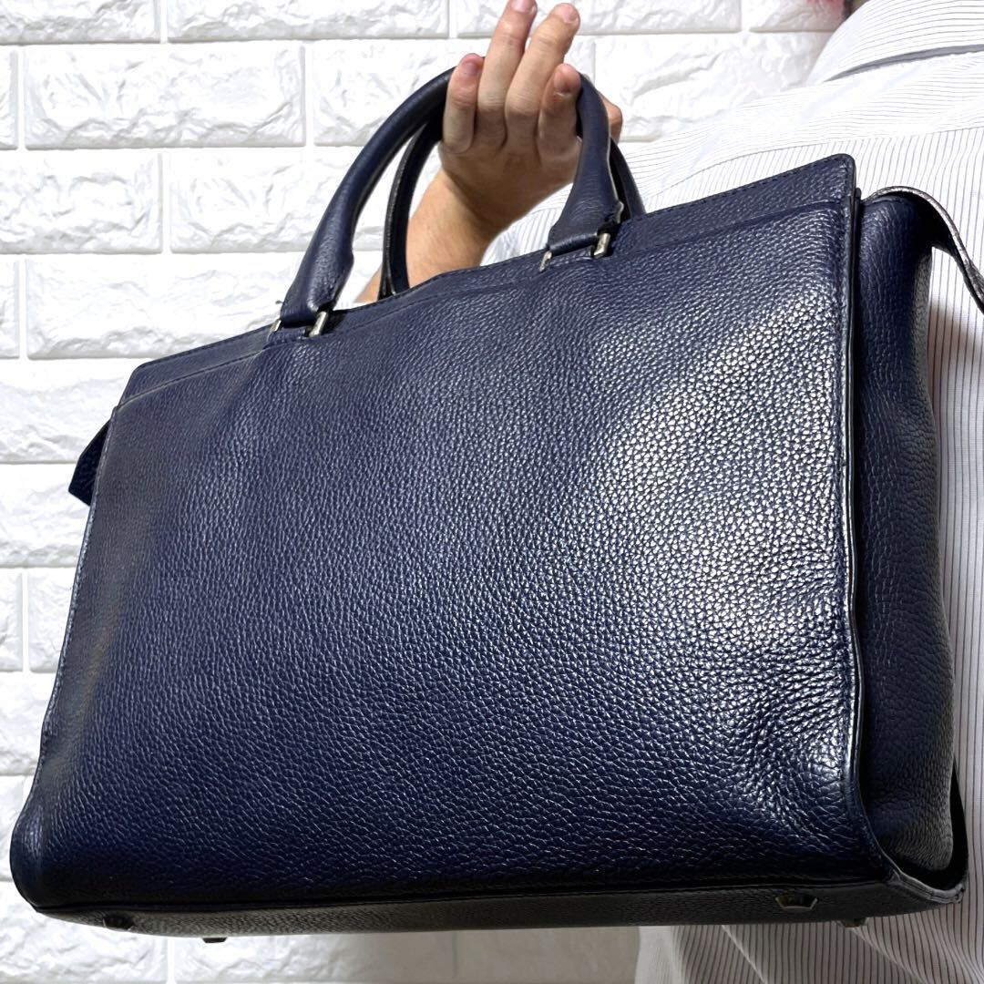 【新品】新品 FUJITAKA フジタカ モルガ ダブルルーム ビジネスバッグ 定価63800円 B4サイズ収納可能 セットアップ対応 ...