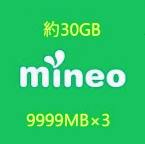 【未使用】30GB(9999MB×3) マイネオ パケットギフト mineo ⑤の落札情報詳細 - ヤフオク落札価格検索 オークフリー