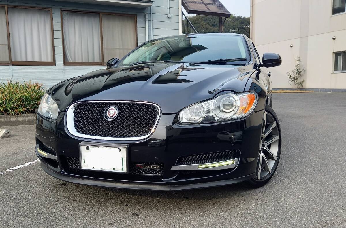 【走行距離 145,000 km】ジャガーXF3.0プレミアムラグジュアリー、1回限りの個人出品！社外アルミホィール19インチ、純正アルミ ...