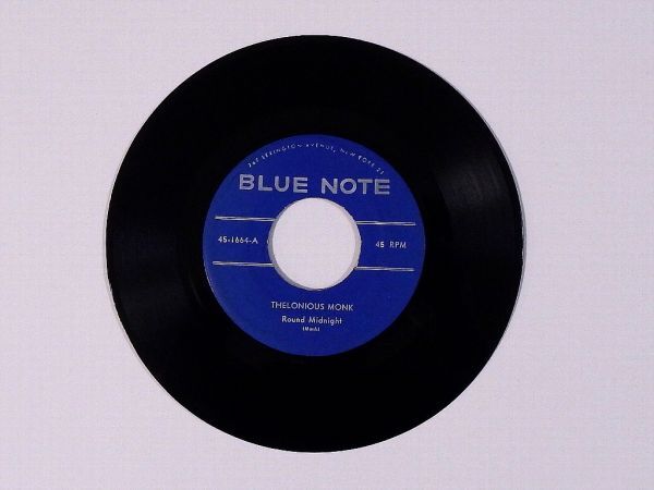 【やや傷や汚れあり】★Thelonious Monk★Round Midnight US-BLUE NOTE 45-1664 ...