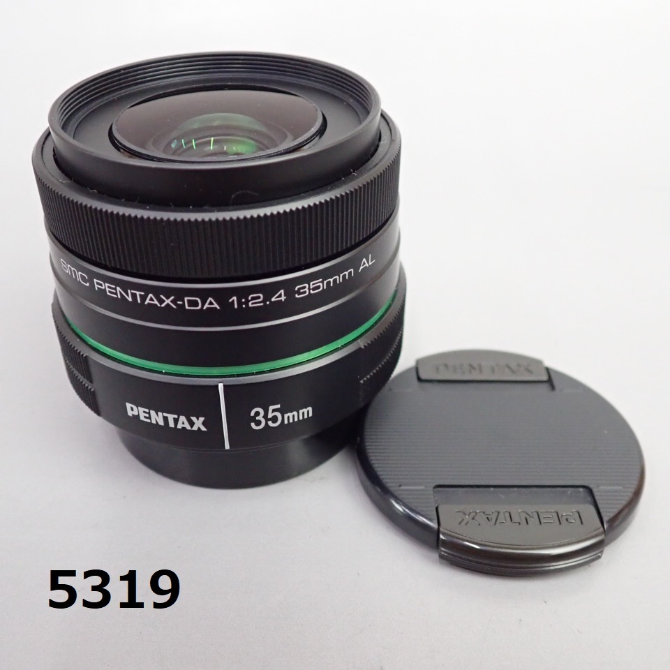 【目立った傷や汚れなし】 FK-5319 SMC PENTAX-DA 1:2.4 35mm AL AF動作・実写OK 簡易操作OK ...