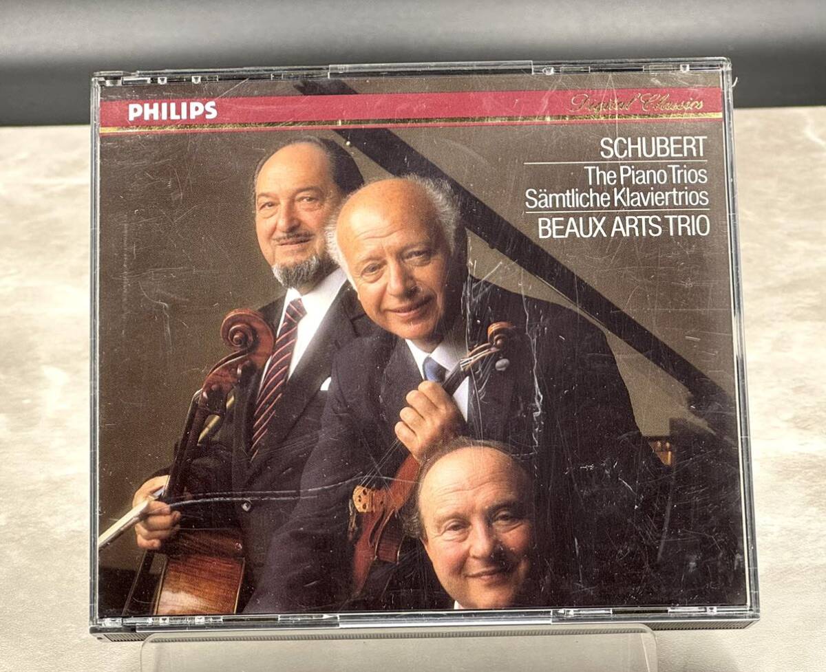 【目立った傷や汚れなし】い、 ボザール・トリオ / シューベルト: ピアノ三重奏曲全集 [動作未確認]2CD BEAUX ARTS TRIO SCHUBERT・THE PIANO TRIOS ...