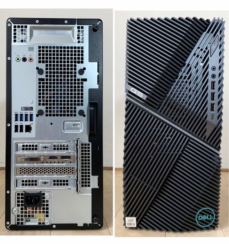 【やや傷や汚れあり】（1843M）DELL GS5000 corei5 10400F Windows10 GTX-1660 super 動作 ...