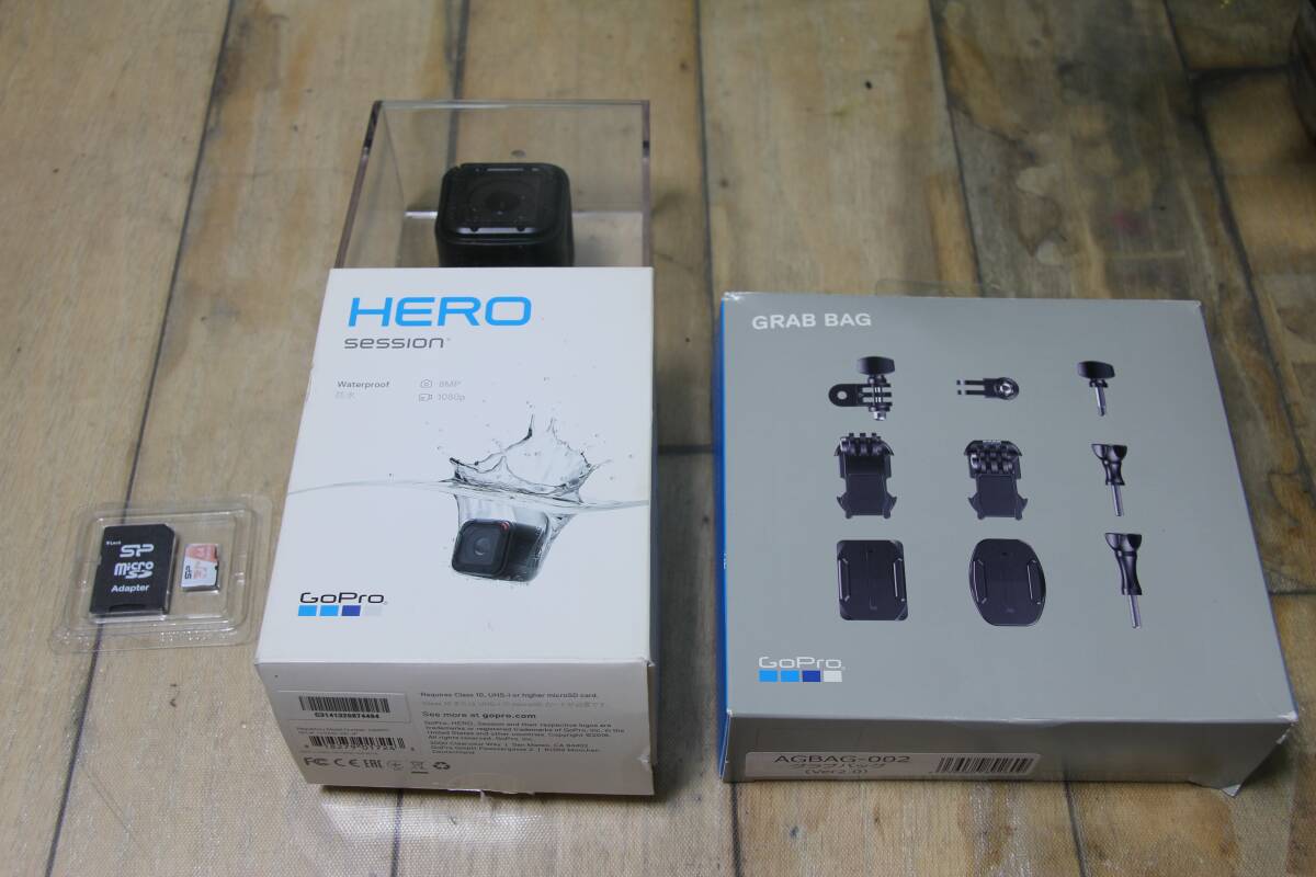 【目立った傷や汚れなし】GoPro HERO Session 動作品 付属品有の落札情報詳細 - ヤフオク落札価格検索 オークフリー