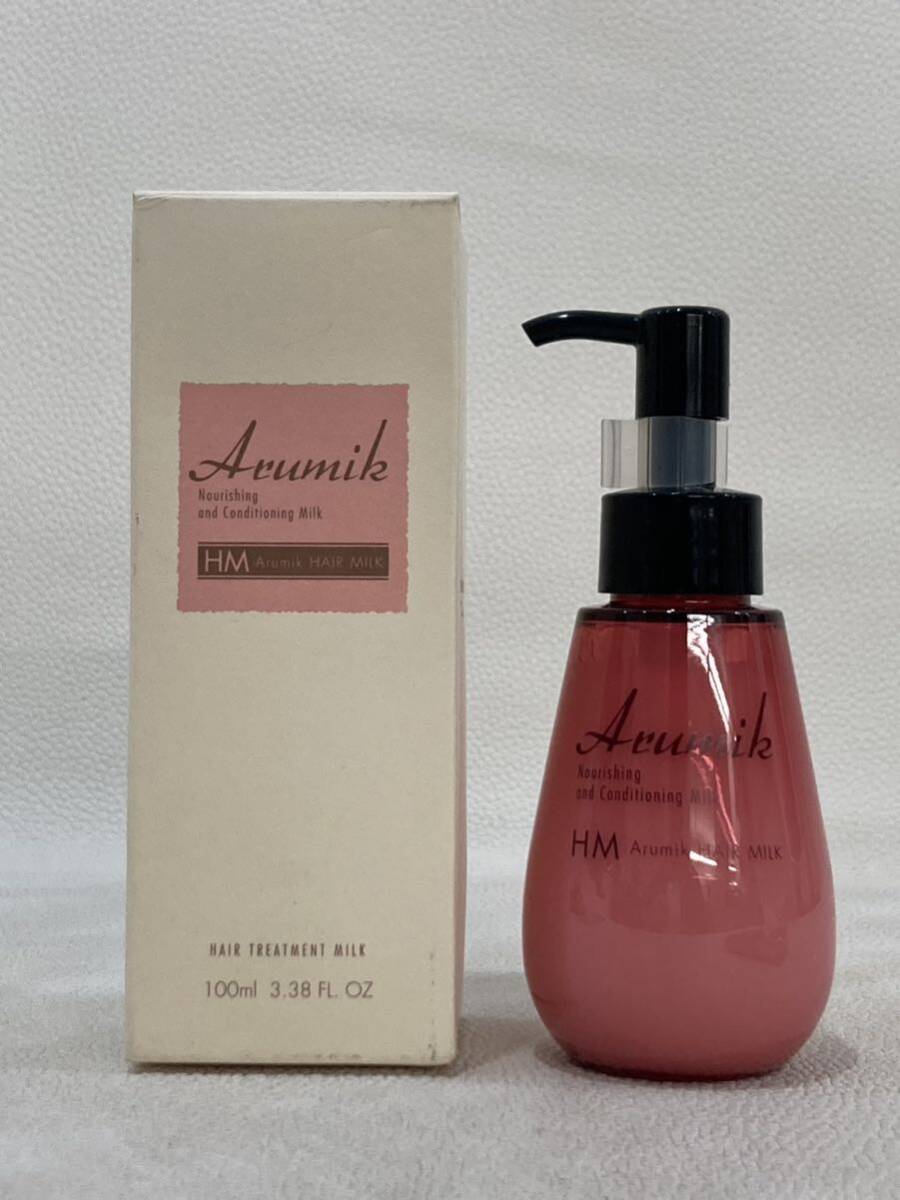 【未使用】R4F186 新古品 アルミック Arumik ヘアミルク ヘアトリートメント 洗い流さないタイプ 100mlの落札情報詳細 - Yahoo!オークション落札価格検索 オークフリー